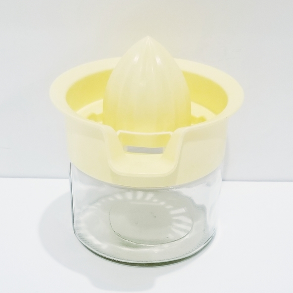 Other | Vintage Orange Juice Lemon Juice Squeezer Glass Jar | Poshmark